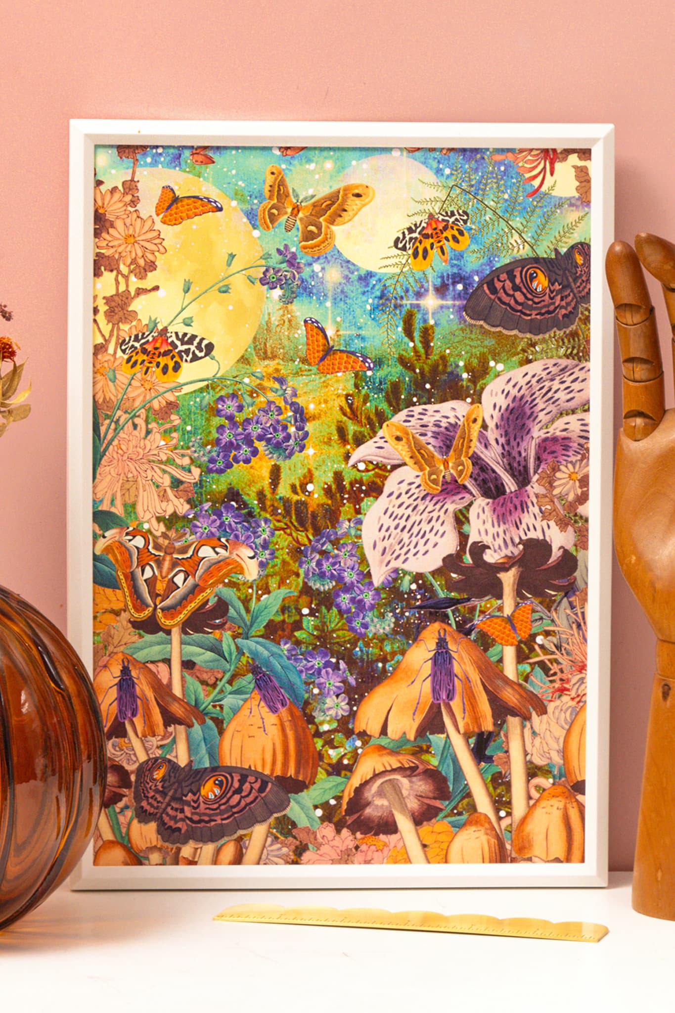 Magical Meadow A4 Art Print – The Grunge Monkey