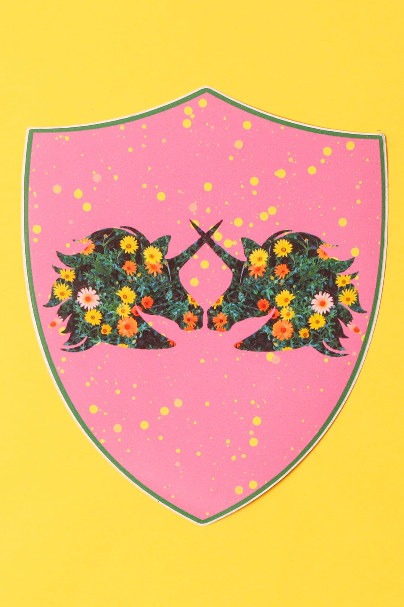 Unicorn Crest Vinyl Sticker – The Grunge Monkey